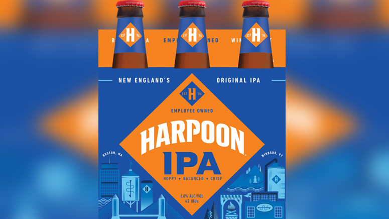 Harpoon Brewery unveils fresh new look for iconic IPA - Boston News ...
