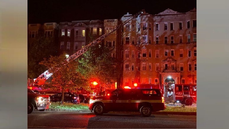 Dozens displaced after blaze rips through Boston building, causes $1M ...