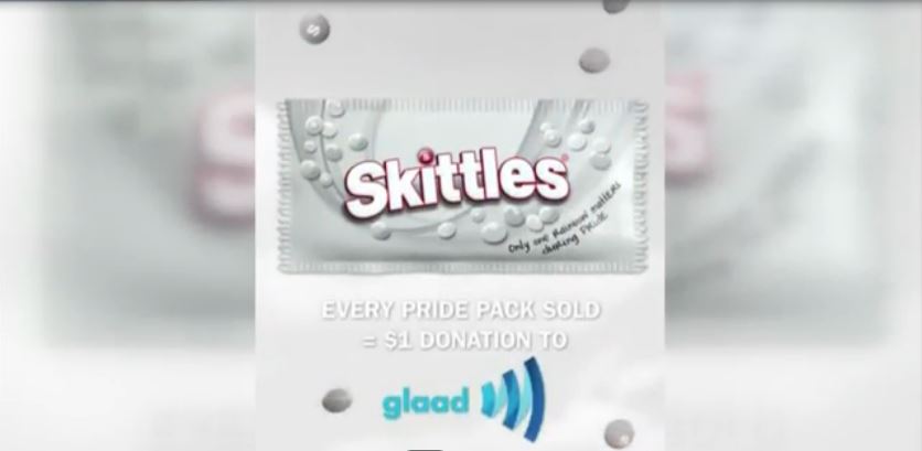 Skittles ditches the rainbow to celebrate the LGBTQ+ community for ...