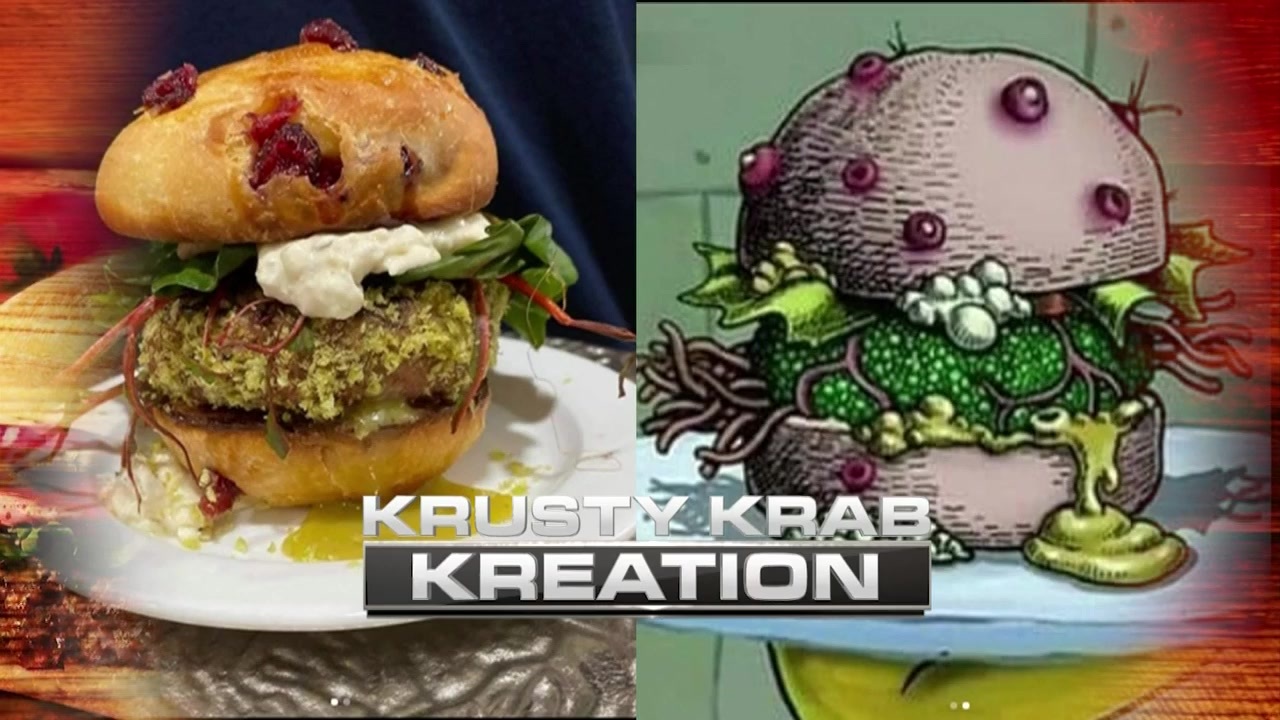 disgusting burger spongebob