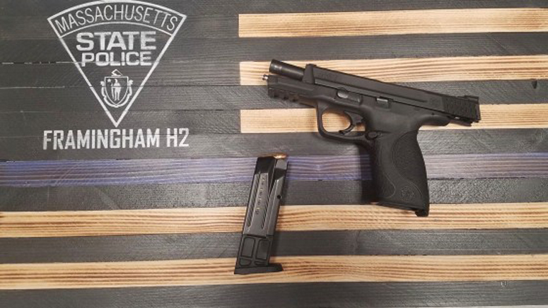 State police: Stolen gun found in Mattapan man’s car following Canton ...