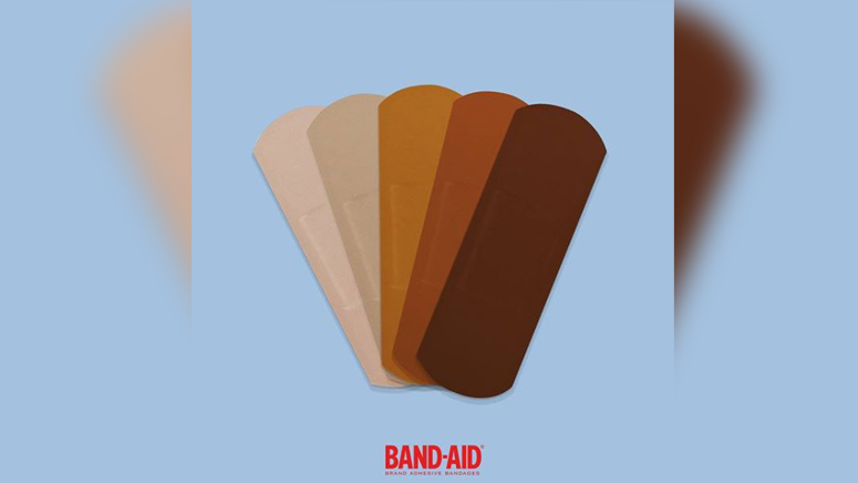 Band-Aid launching bandages in ranging skin tones to promote ...