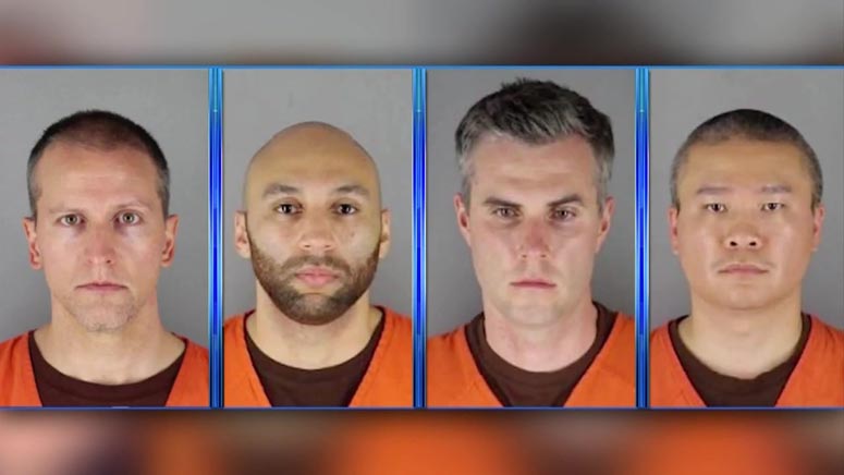 Ex Minneapolis Police Officers Charged With Violating George Floyds