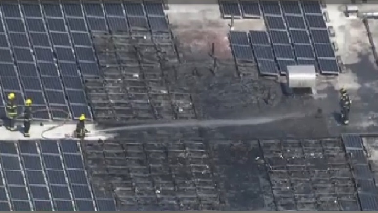 Crews responding to solar panel fire on North Andover roof - Boston ...