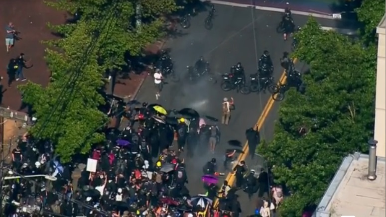 Police declare riot at Seattle protests, make arrests - Boston News ...