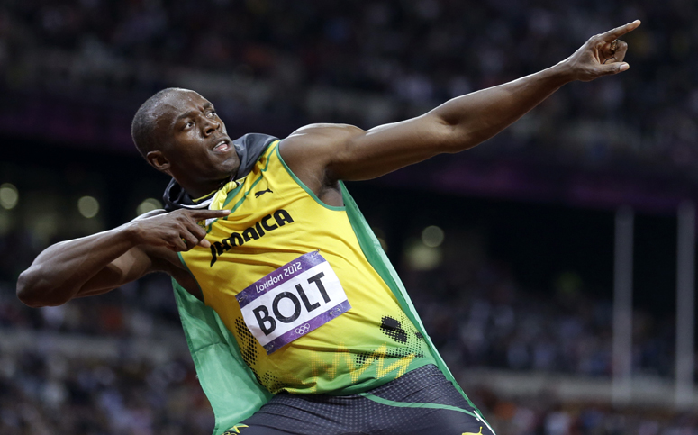 Going the extra half-mile: Retired Bolt trains for 800 event - Boston ...