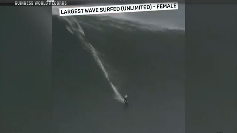 Brazilian surfer broke own Guinness World Records title by riding epic ...