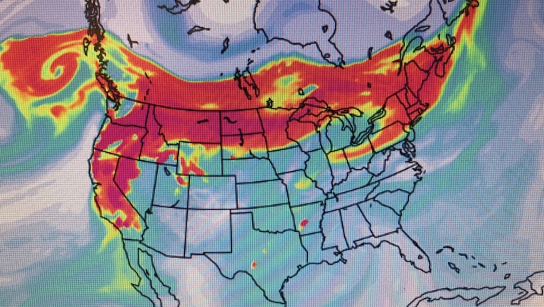Wildfires on West Coast producing smoky haze in New England - Boston ...