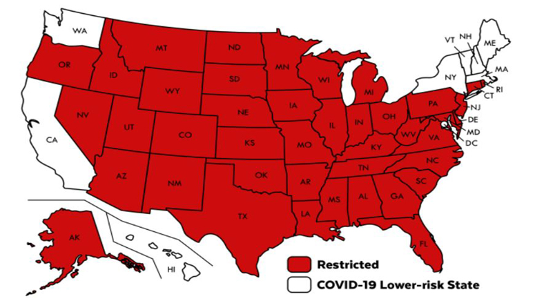 Mass. health officials: Travelers from CT, NJ now required to ...