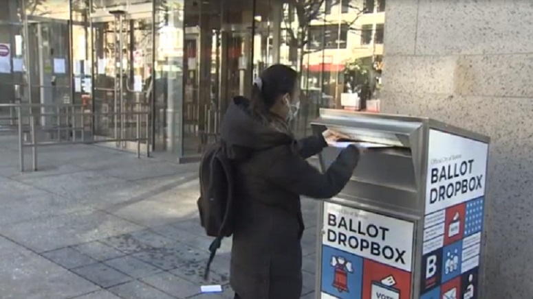 Mass. closes ballot drop boxes for Halloween - Boston News, Weather ...