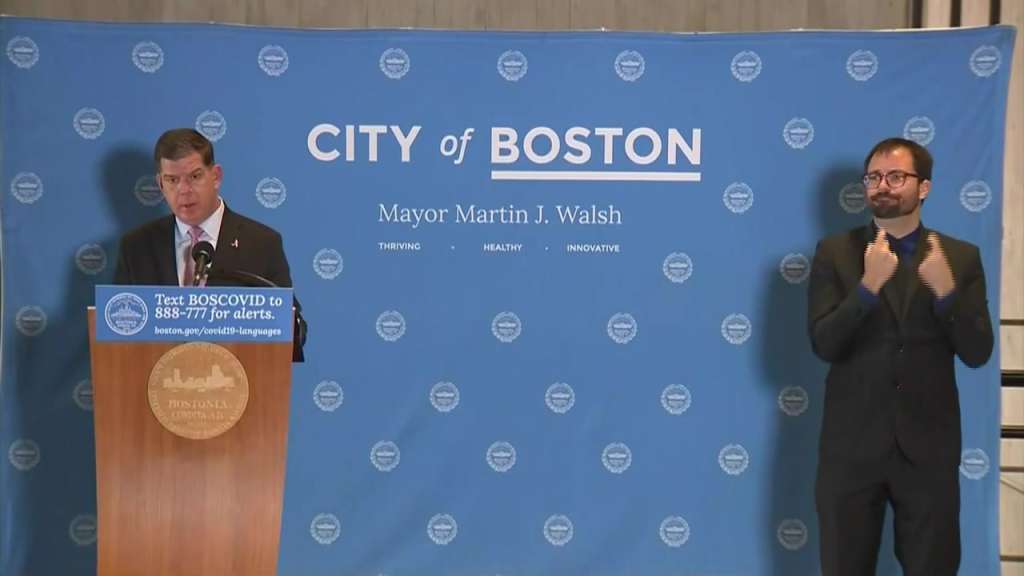 Mayor Walsh announces new initiative aimed at increasing coronavirus ...