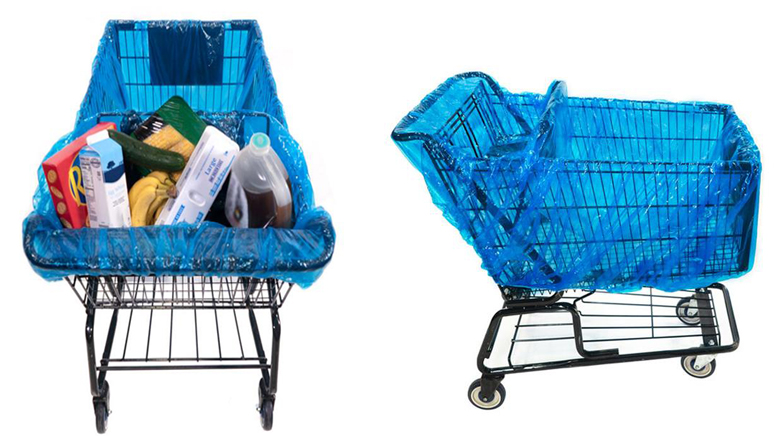 Company rolls out new recyclable shopping cart liners as coronavirus ...