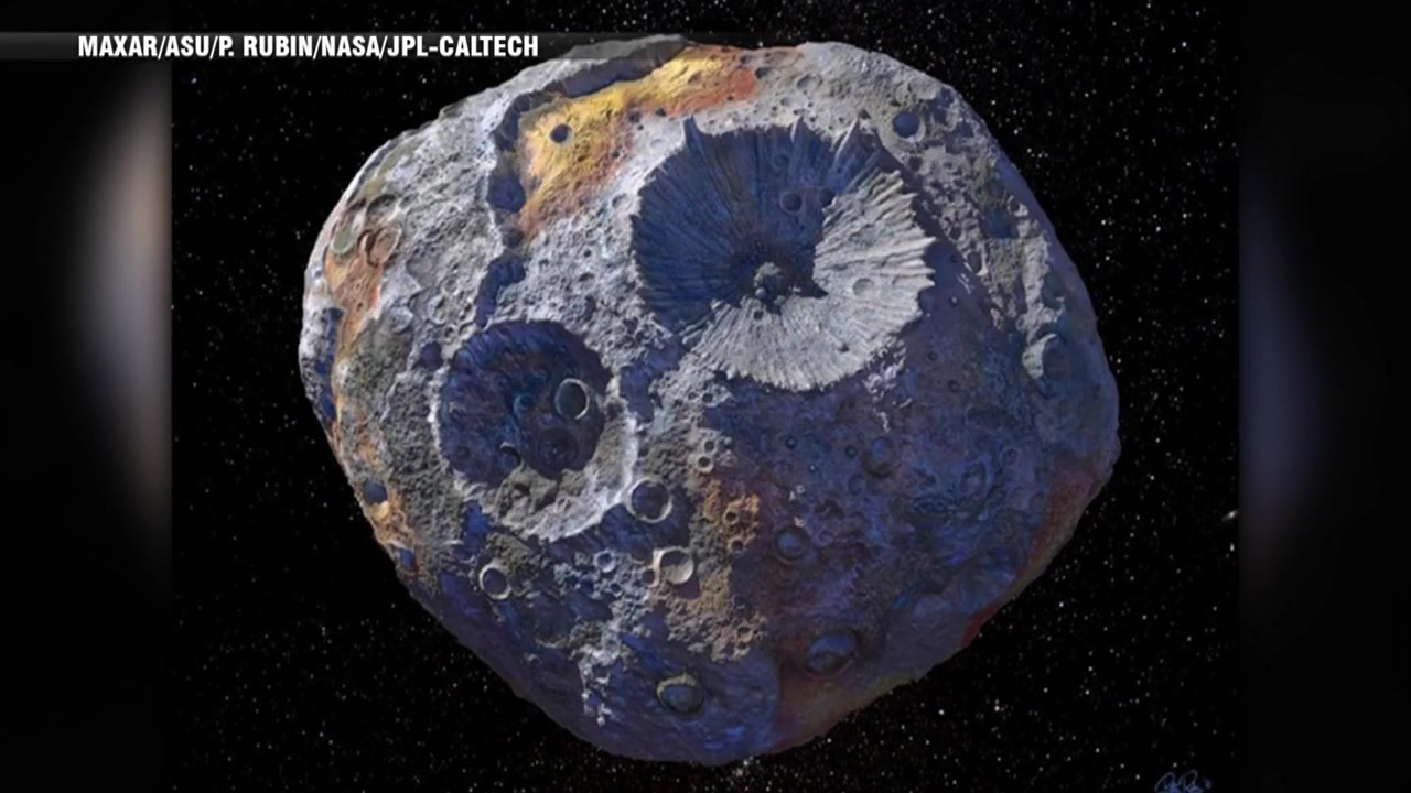 Psyche, an asteroid believed to be worth $10,000 quadrillion, is ...