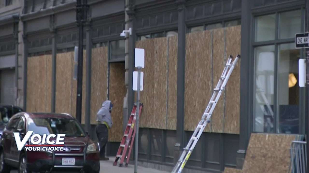 Boston businesses, schools boarding up windows in case of election ...