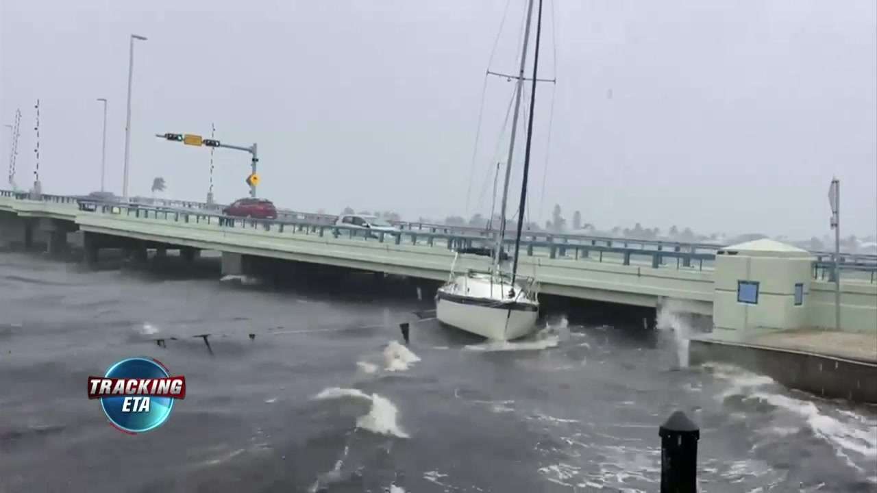 Tropical Storm Eta dumps blustery rain on Florida west coast - Boston ...