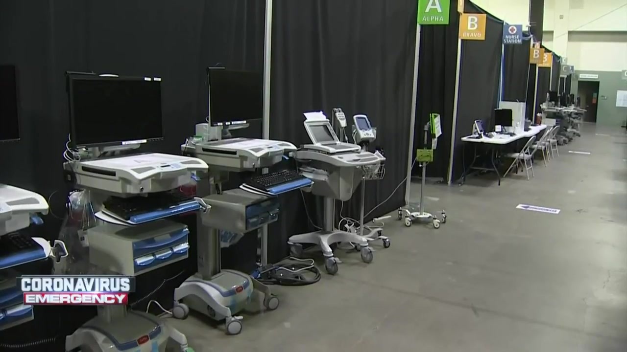 National Guard helping set up field hospital at DCU Center in Worcester ...