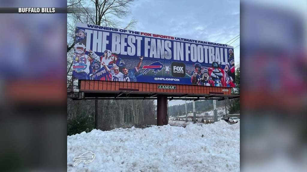 Buffalo Bills billboard pops up near Gillette Stadium ahead of game ...