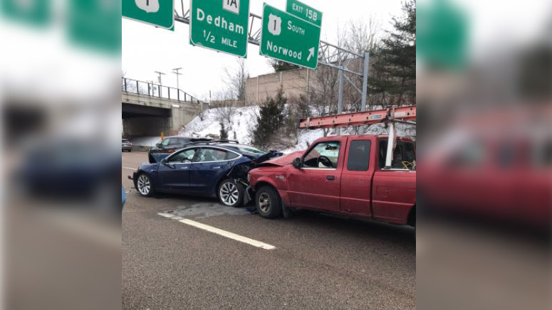 Multi-car crash on Route 95 South in Dedham causes delays - Boston News ...