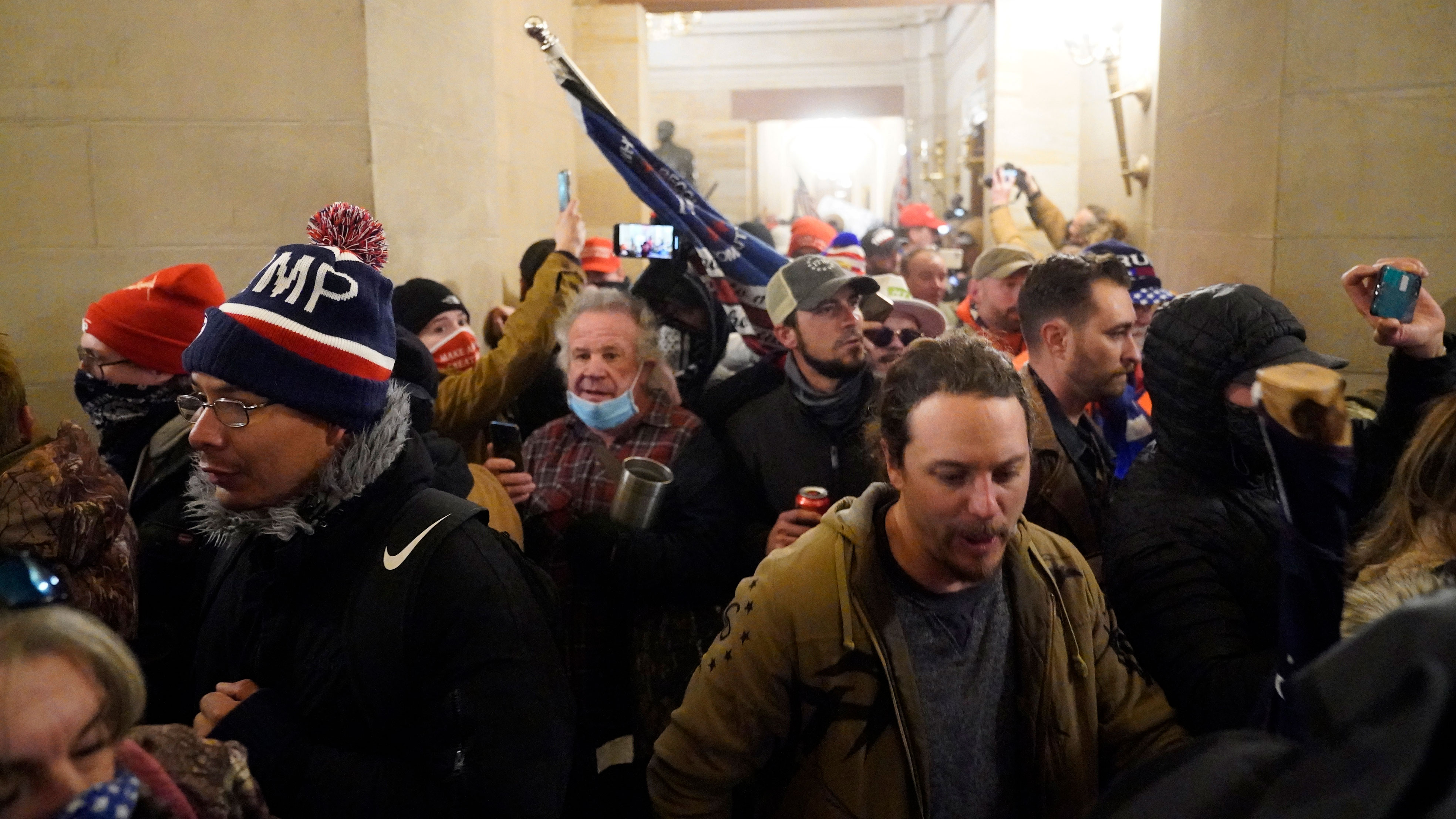 Evidence shows Capitol rioters brutally attacked police with flagpoles ...