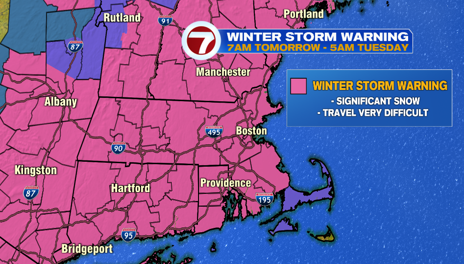 Major Winter Storm Monday – Monday Night - Boston News, Weather, Sports ...