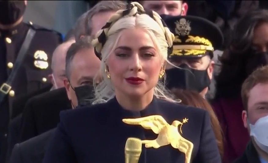 With passion and fashion, Lady Gaga delivers powerful anthem - Boston ...