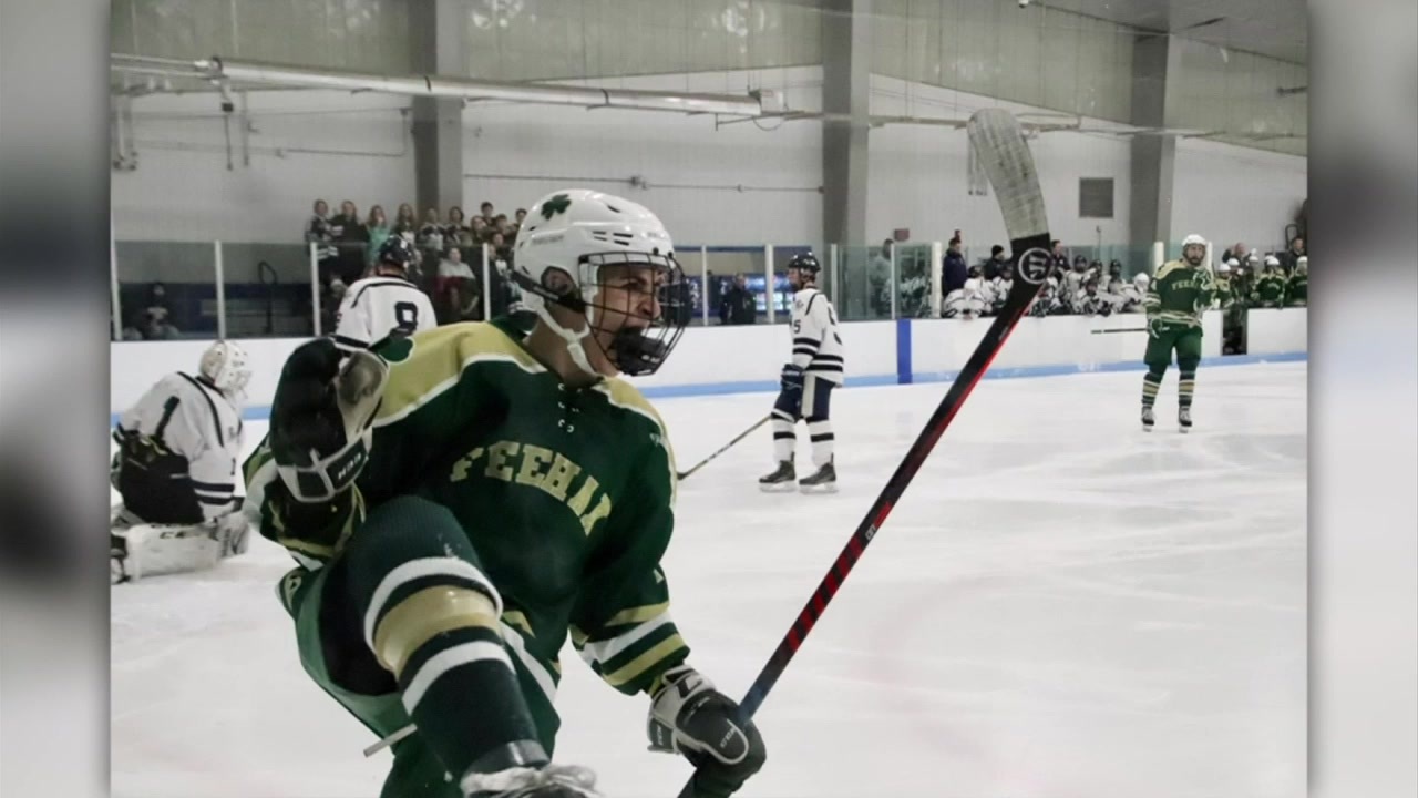 Bishop Feehan hockey team takes the ice for 1st time since teammate’s ...
