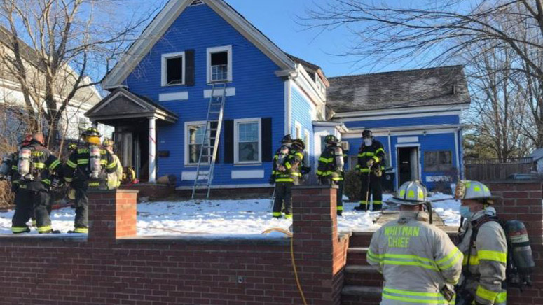 4 displaced after fire breaks out at Whitman home - Boston News ...