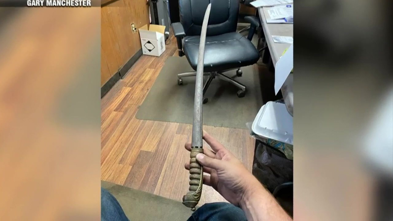 Bellingham couple find centuries old sword stashed in ceiling - Boston ...