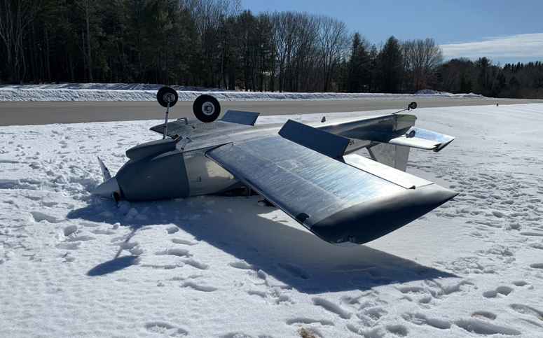 2 people injured after small plane veers off runway, overturns in NH ...