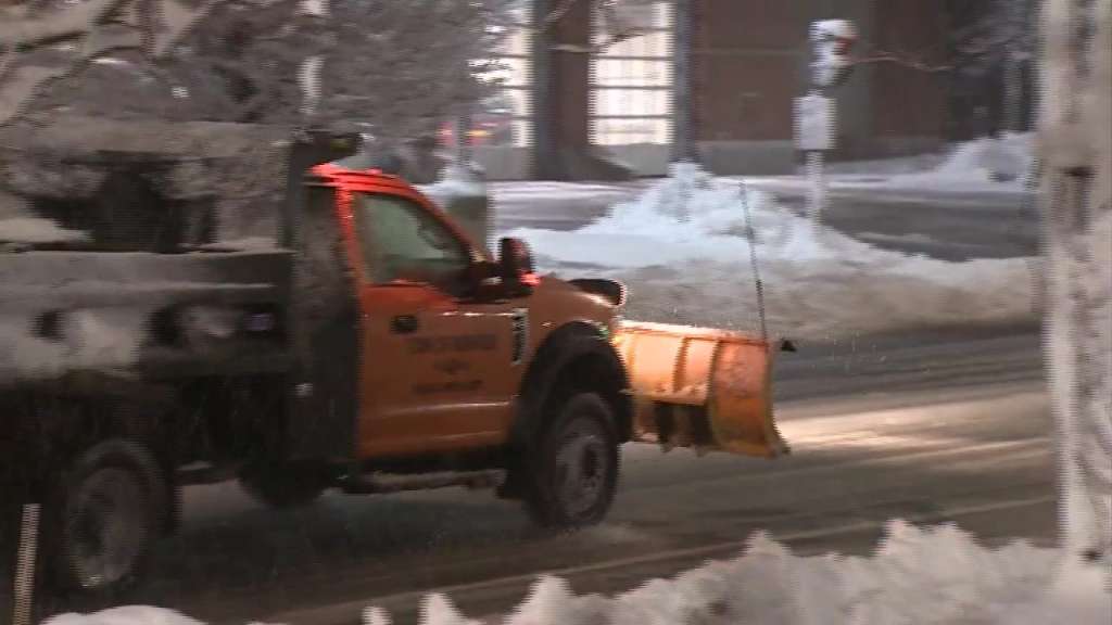 Cleanup underway after winter storm dumps a foot of snow in parts of ... Cleanup underway after winter storm dumps a foot of snow in parts of ...