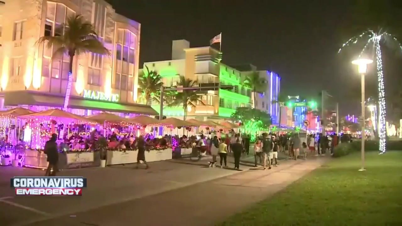 Spring break crowds flock to South Florida amid coronavirus concerns ...