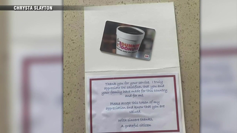 Anonymous thank you note leaves local veteran feeling grateful - Boston ...