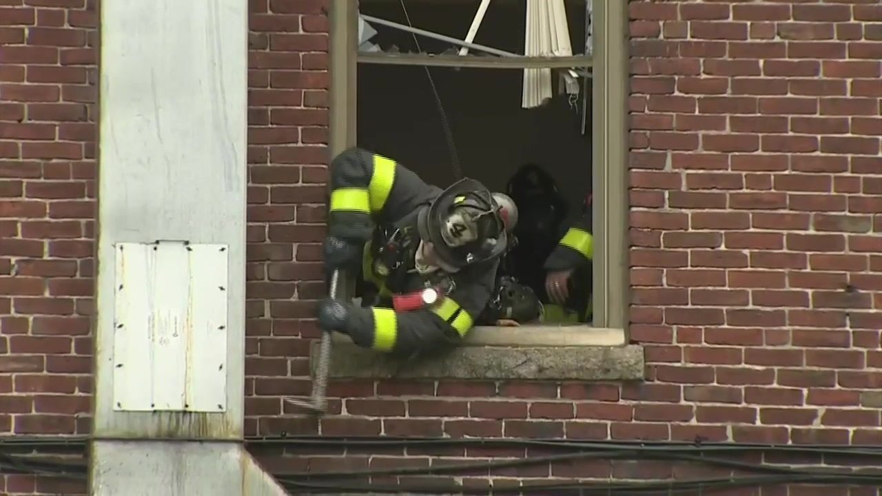 Firefighters battle blaze at restaurant in Arlington - Boston News ...