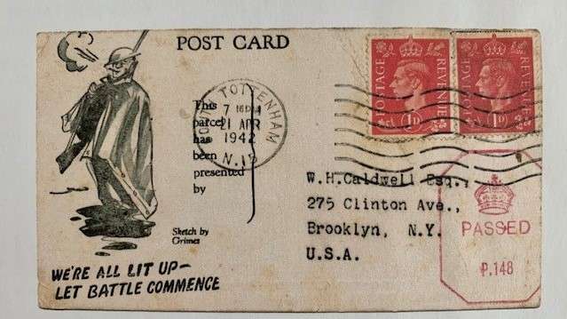 The postcard that came home after 60 years - Boston News, Weather ...
