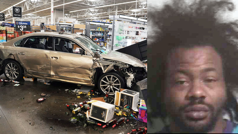 Police: Ex-Walmart employee drove car through store after getting fired - Boston News, Weather ...