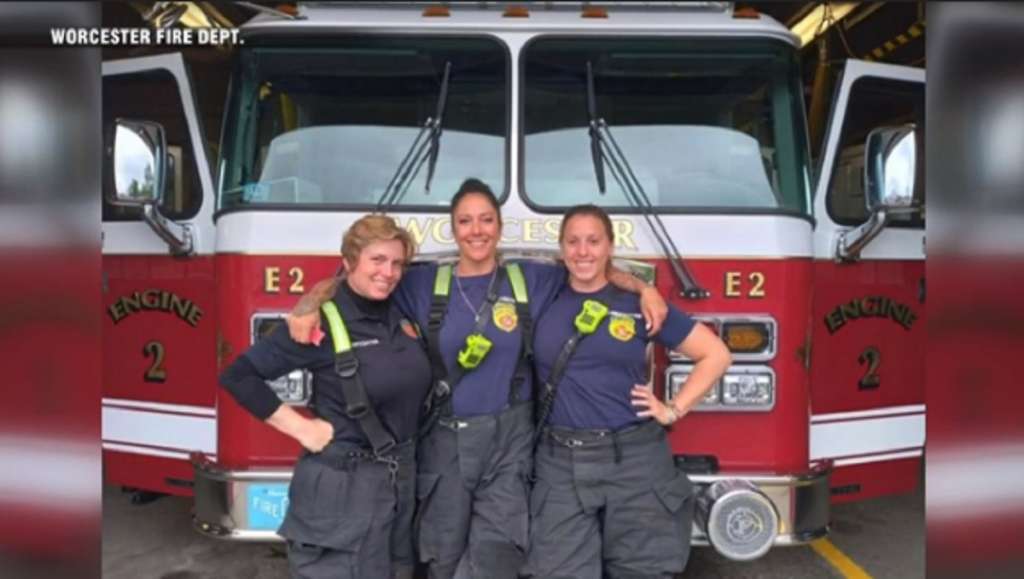 Worcester firefighters become department’s first all-female engine crew ...