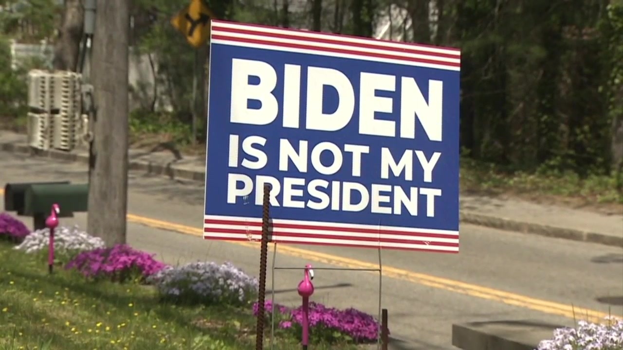‘Biden is not my president’: Mass. Trump supporter wins free speech ...