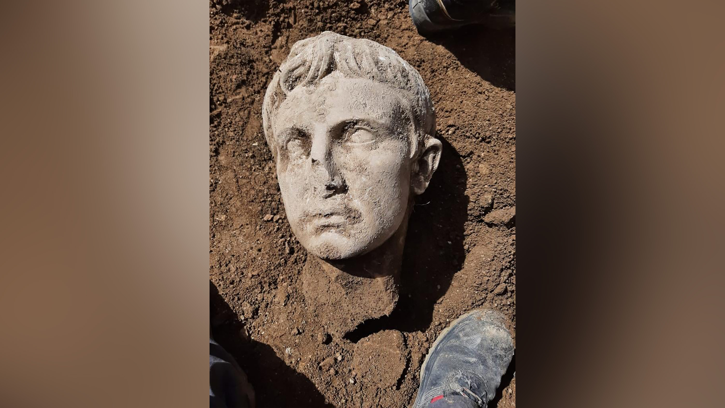 2,000-year-old marble head of Rome’s first emperor discovered - Boston ...