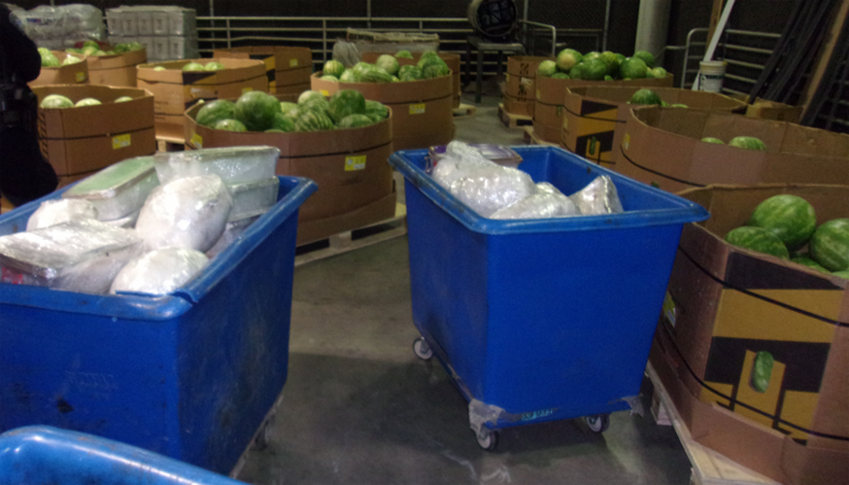 CBP officers seize 1,100 pounds of meth hidden in shipment of ...