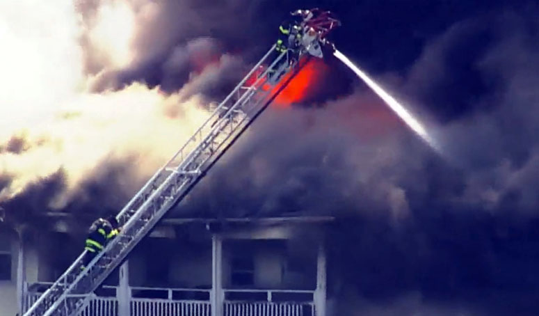 Massive Revere fire that displaced dozens blamed on improperly disposed ...
