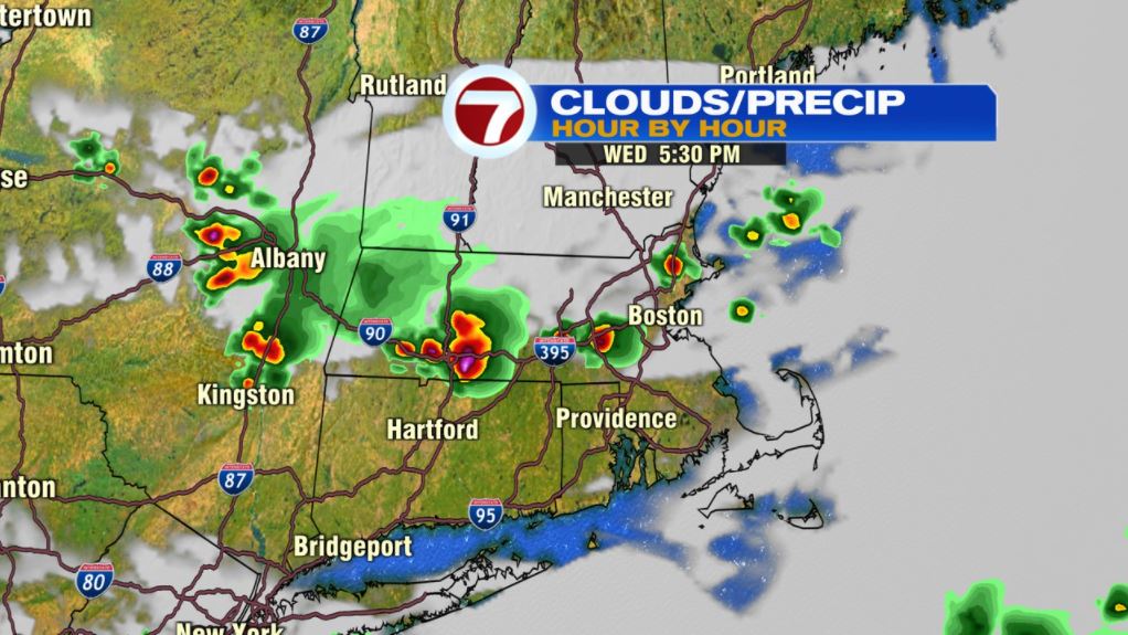 Scattered storms to bring lightning, downpours, gusty winds to parts of ...