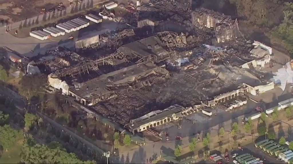 Fire at Illinois chemical plant is contained but mandatory evacuation ...