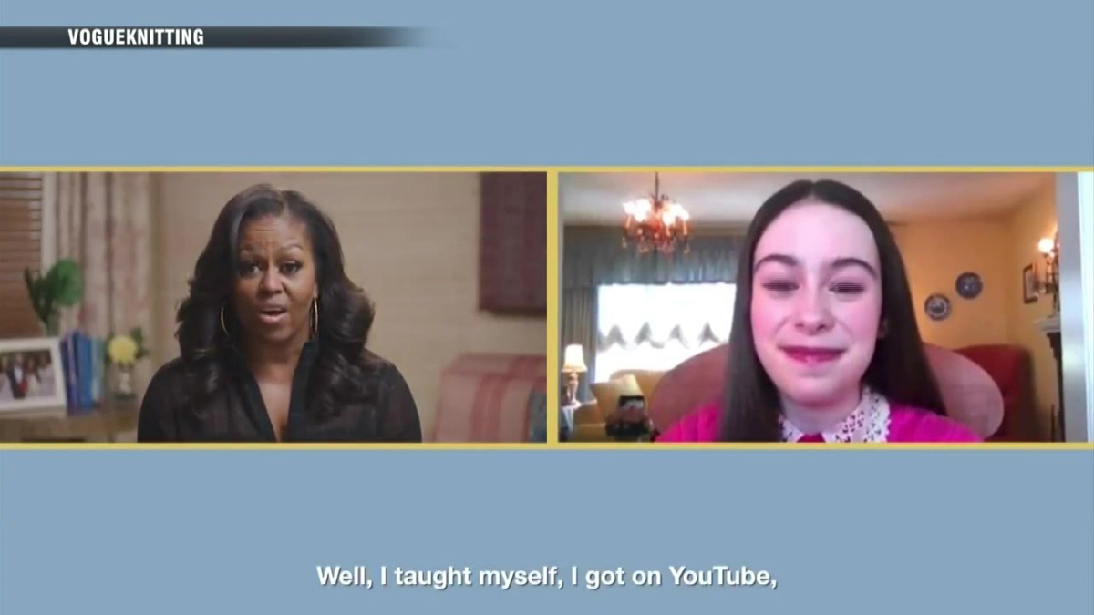‘So incredibly surreal’: Local teen interviews Michelle Obama for Vogue ...
