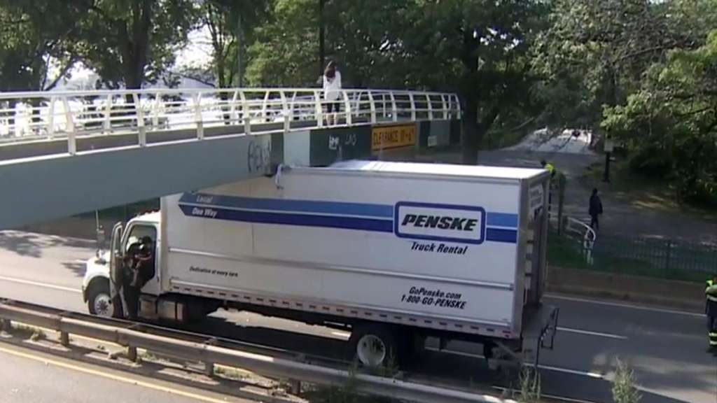 Traffic still delayed after truck pulled from under bridge on Storrow ...