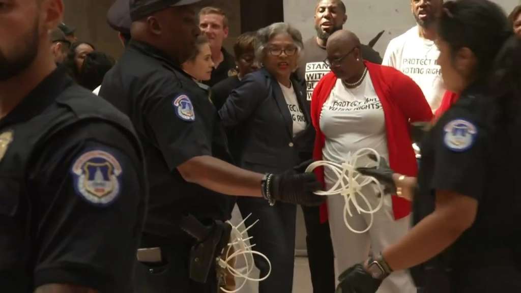 Congressional Black Caucus Chair Joyce Beatty arrested at voting rights ... Congressional Black Caucus Chair Joyce Beatty arrested at voting rights ...