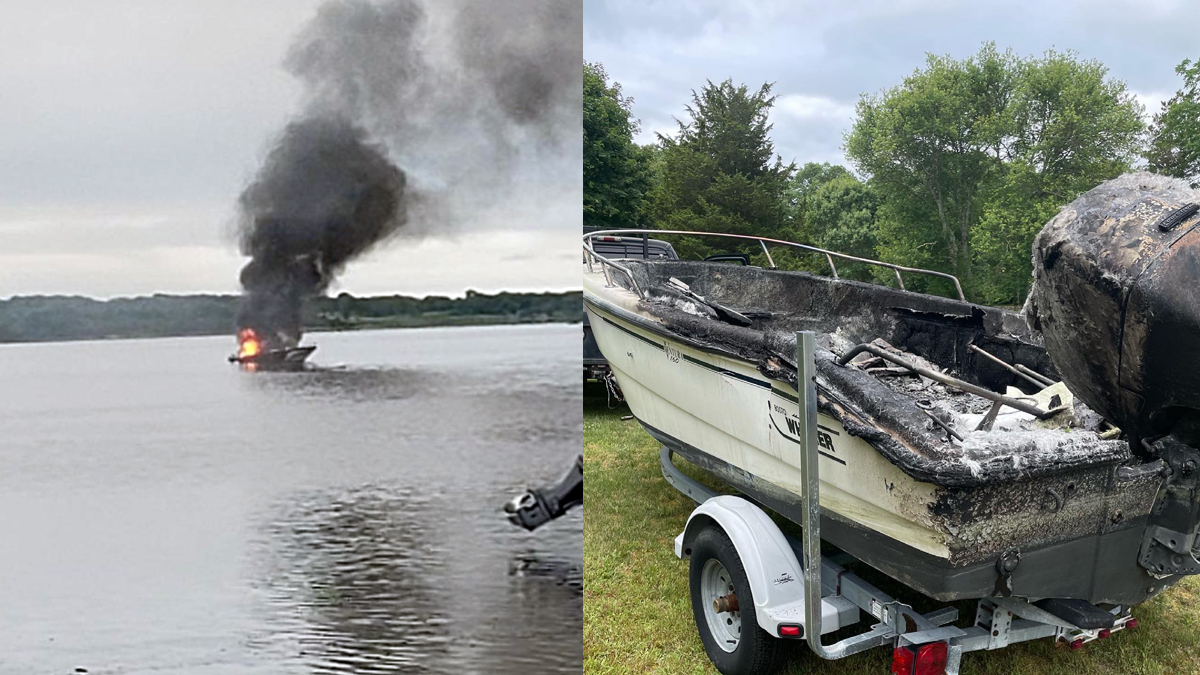 Investigation underway after boats, dock go up in flames in Westport ...