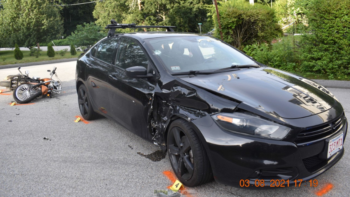 Seriously injured motorcyclist found lying in road following crash in ...