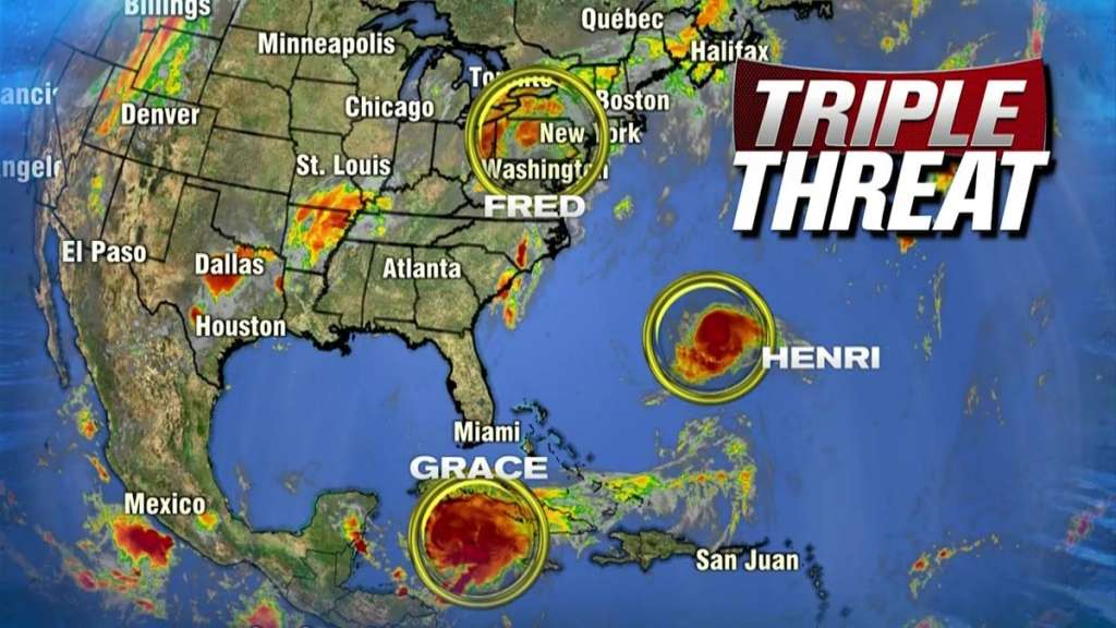 Tropical Storm Henri Could Impact The Northeastern Us This Weekend