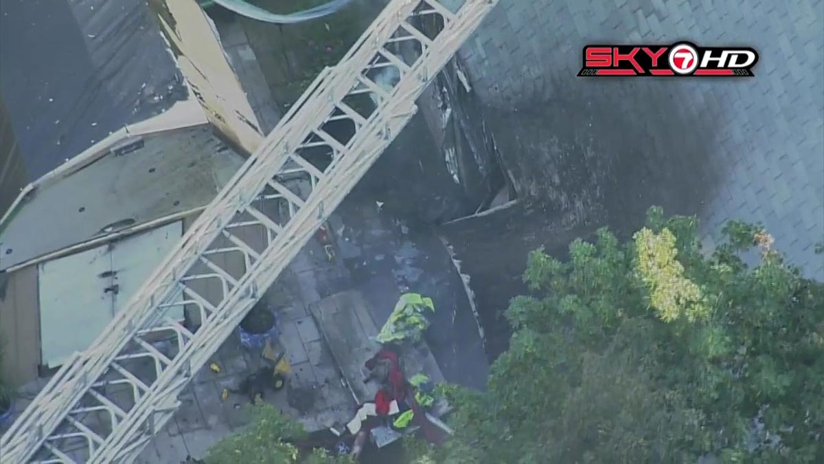 Crews battle large house fire in Melrose - Boston News, Weather, Sports ...