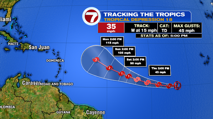 Tropical Storm Sam forms, expected to become hurricane - Boston News ...